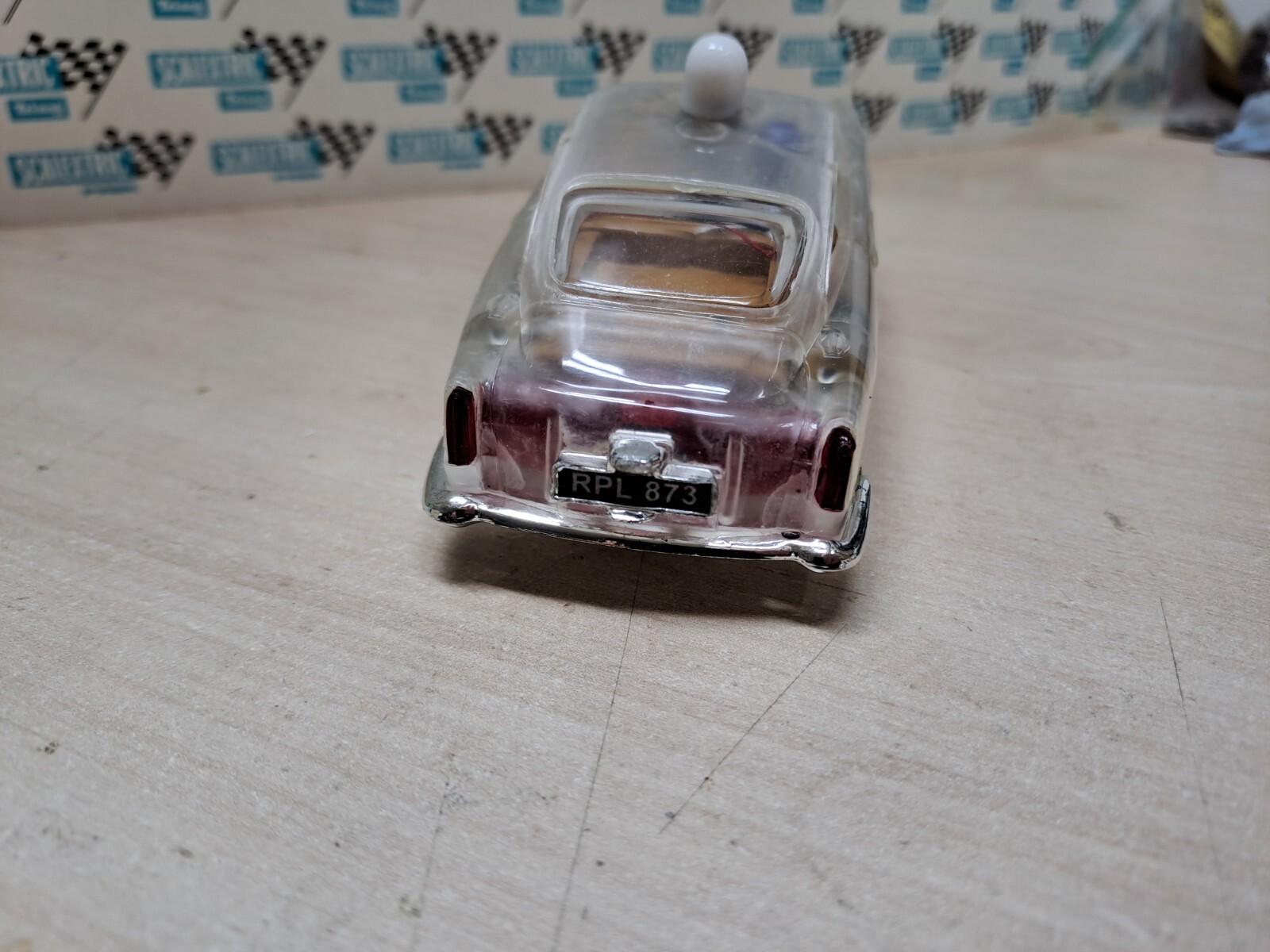 SCALEXTRIC C68 CLEAR MARSHAL CAR BOXED SUPERB LIMITED EDITION 7 OF 10 ...