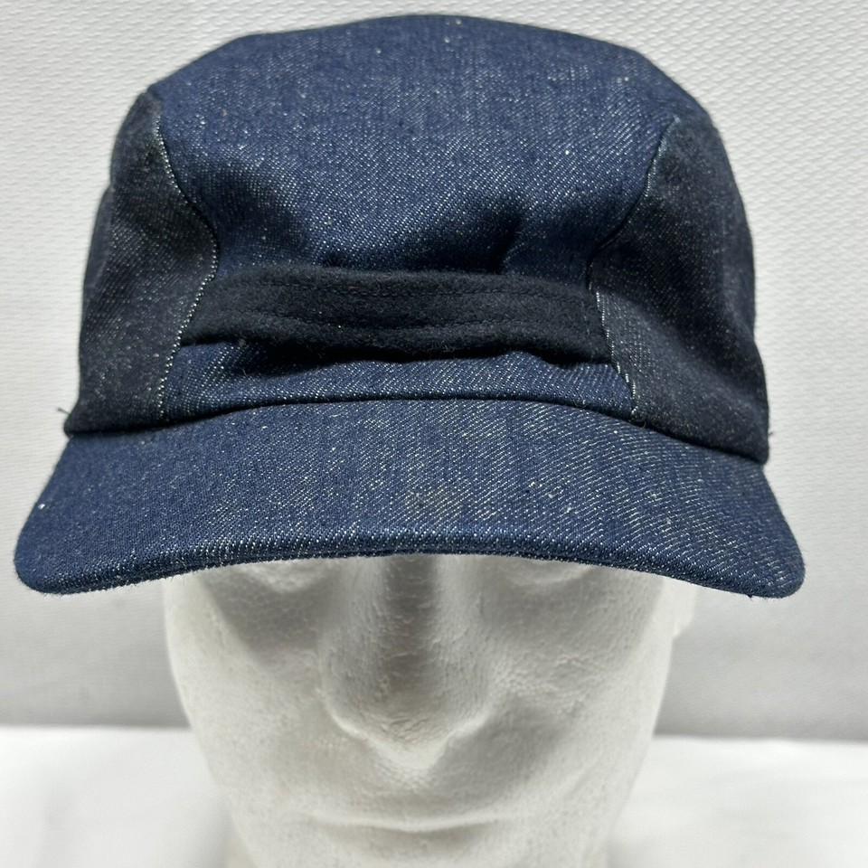 Filson X Levi's Vintage 2010 Denim Trapper Cap Hat Ear Flaps M/L USA ...