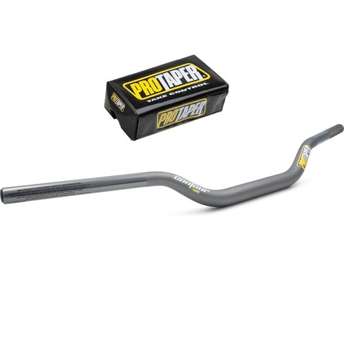 PRO TAPER 1-1/8" CONTOUR WINDHAM RM MID PLATINUM HANDLEBARS MOTORCYCLE ...