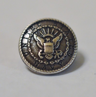 New United States Navy Small Rivetback Concho 5/8" Enmon Silver | eBay
