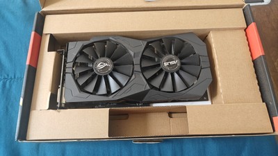 ASUS ROG Strix Radeon RX 570 OC 4GB GDDR5 Graphics Card * FOR PARTS ...