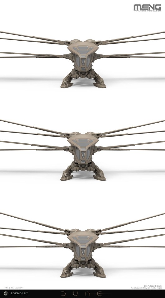 MENG Model Kits: Atreides Ornithopter, Movice, Sci-fi Style 1:72 Action ...