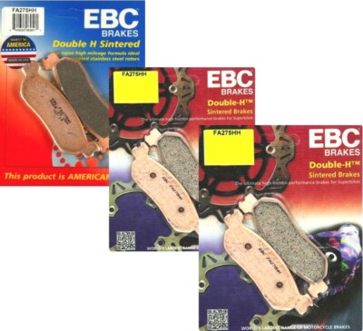 3 SETS EBC HH Front/Rear Brake Pads Yamaha FJR1300 Roadliner -FA252HH ...