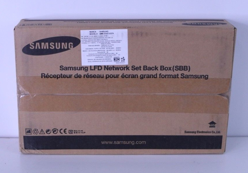 Samsung Player SBB-CD7 SBB-D32CV2/ZA LFD Network Setback Box Digital ...
