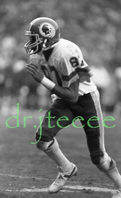 1982 Charlie Brown WASHINGTON REDSKINS - 35mm Football Negative | eBay