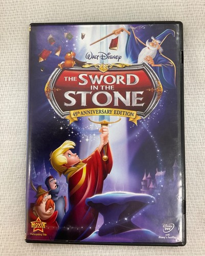 Disney's The Sword in the Stone 45th Anniversary Edition Movie DVD ...