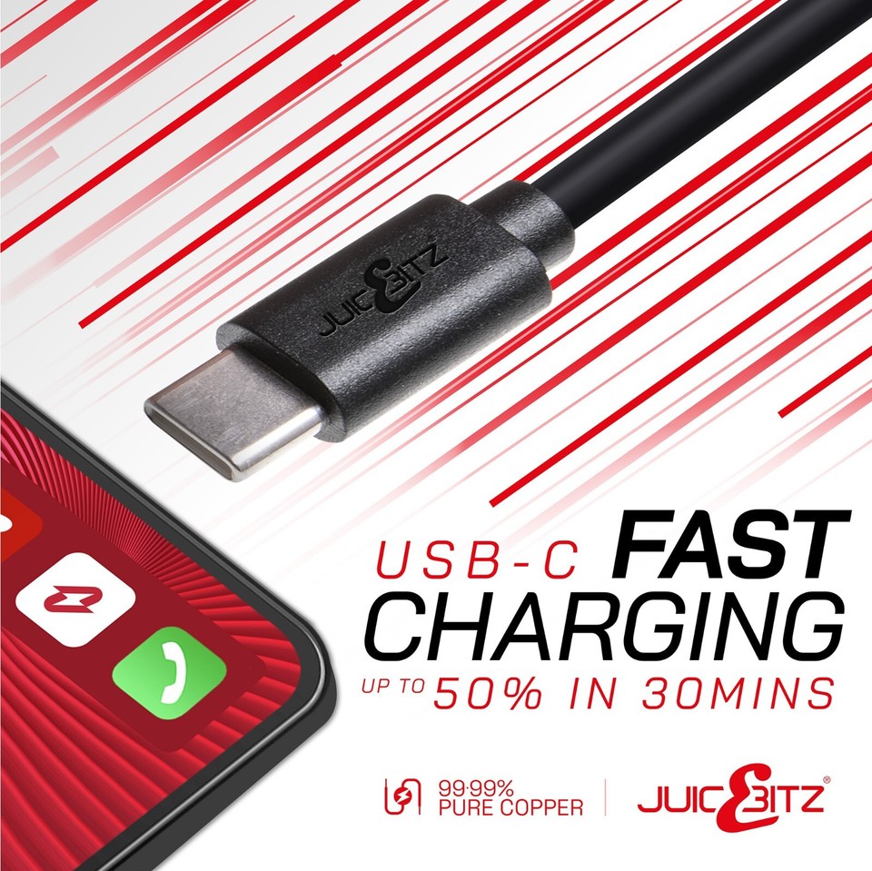 Heavy Duty USB C Type C 60W Fast Charger Cable USB Data Transfer Sync ...