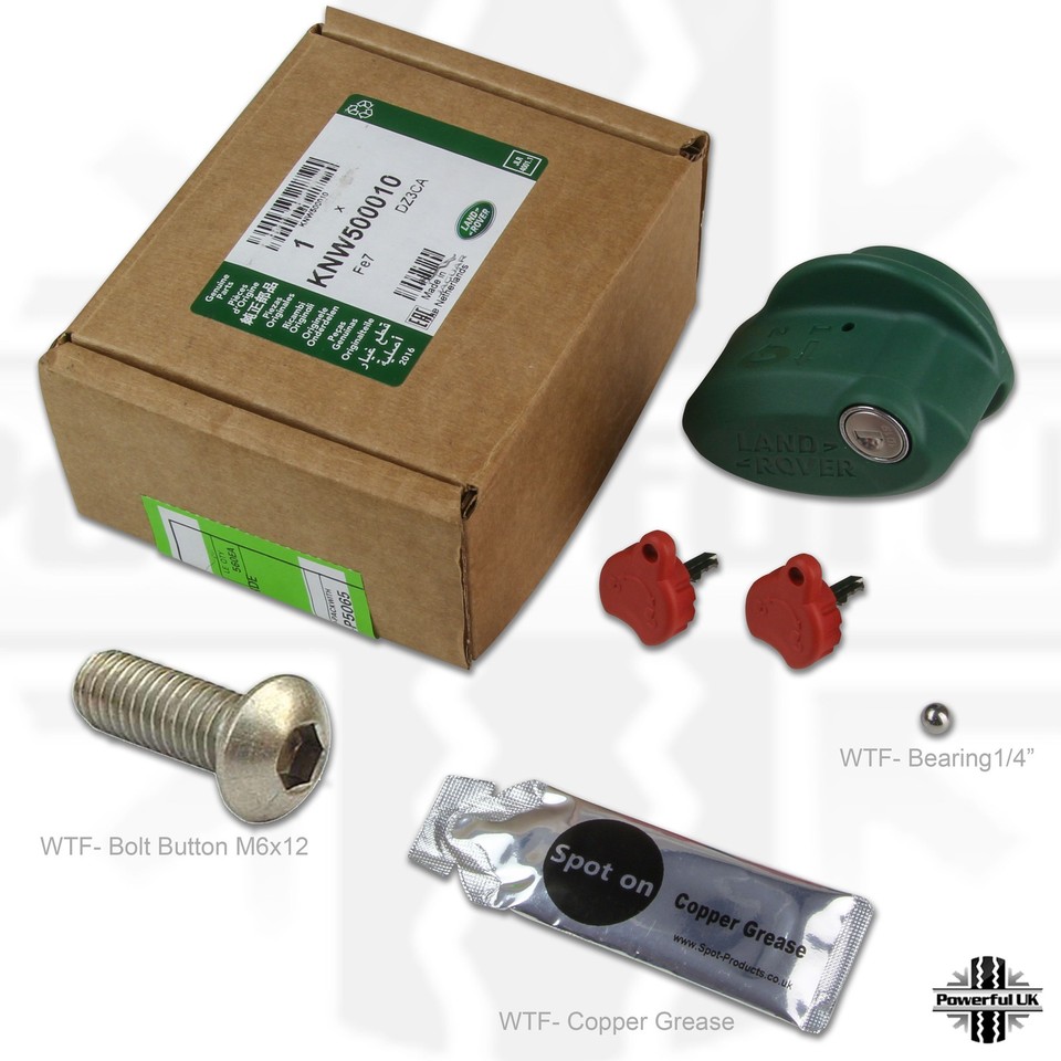 Removable Tow hook hitch overhaul kit for Discovery 3/4 bar ball towing ...