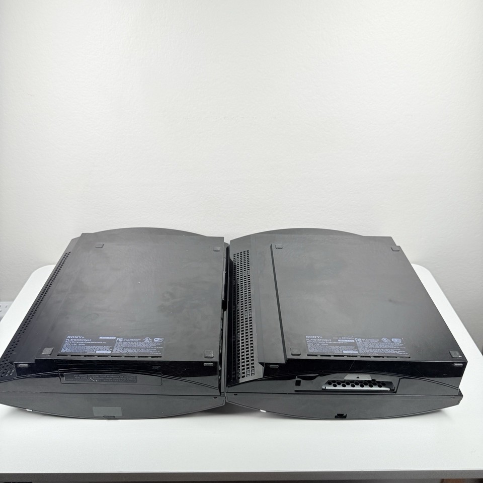 Lot Of 2 Sony PlayStation 3 PS3 “Fat” Consoles For Parts Repair CECHG01 ...