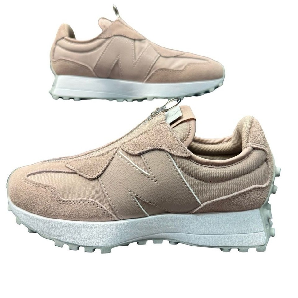 New Balance 327 Zipper “Au Lait Pink” Women’s Sneakers – Slip-On ...