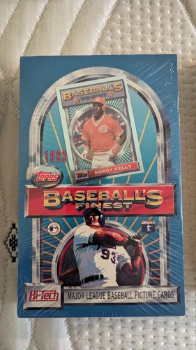 1993 Topps Baseballs Finest Sealed Factory Iconic Box Bobby Kelly | eBay