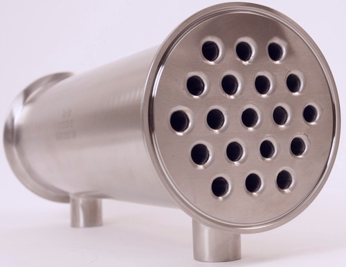 Condenser | Tri Clamp 4 inch x 24 in & 1/2 in Tubes FNPT 1/2 in - SS304 ...
