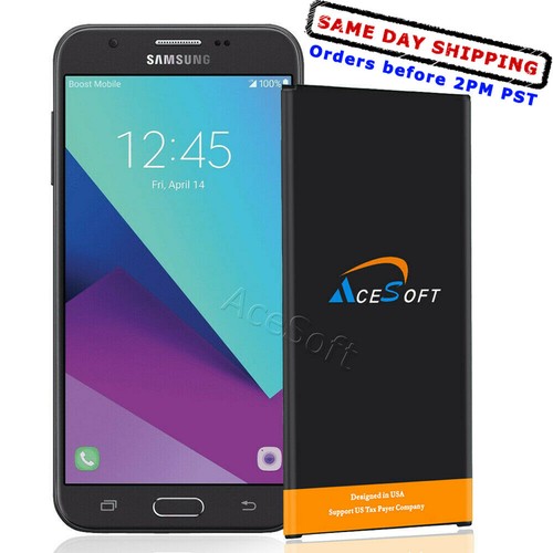 3990mAh Replacement Battery or USB Charger For Samsung Galaxy J7 Perx ...