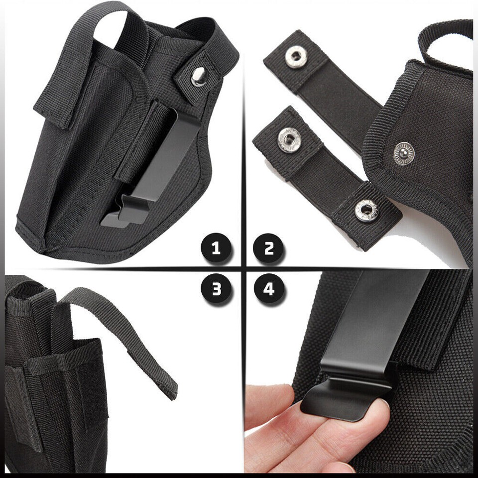 Military Drop Leg Holster Tactical Thigh Pistol Gun Pouch Right Hand ...