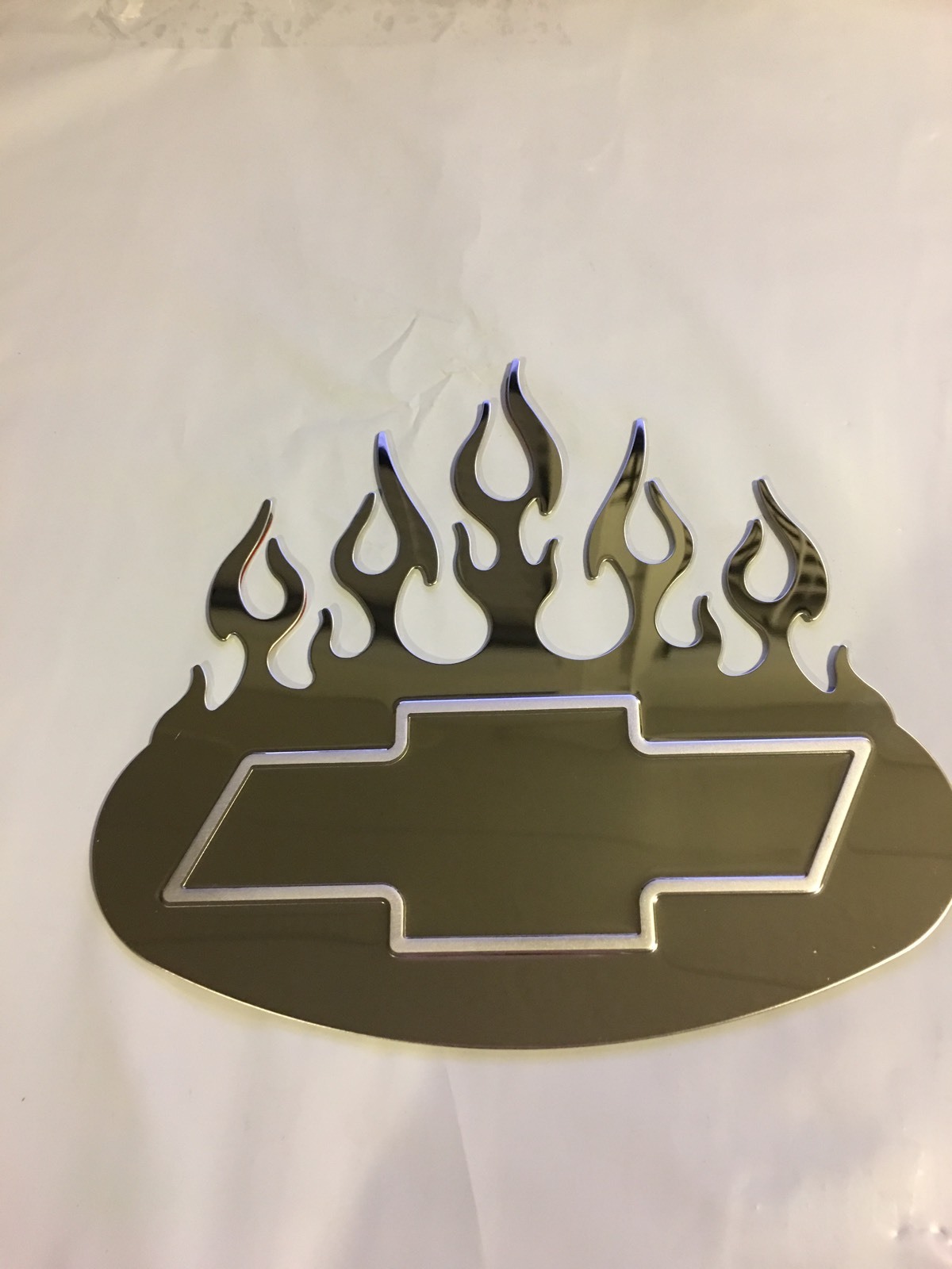 Bully Tribal Flame Trim Emblem Decal Logo fits Chevrolet Truck, SUV | eBay