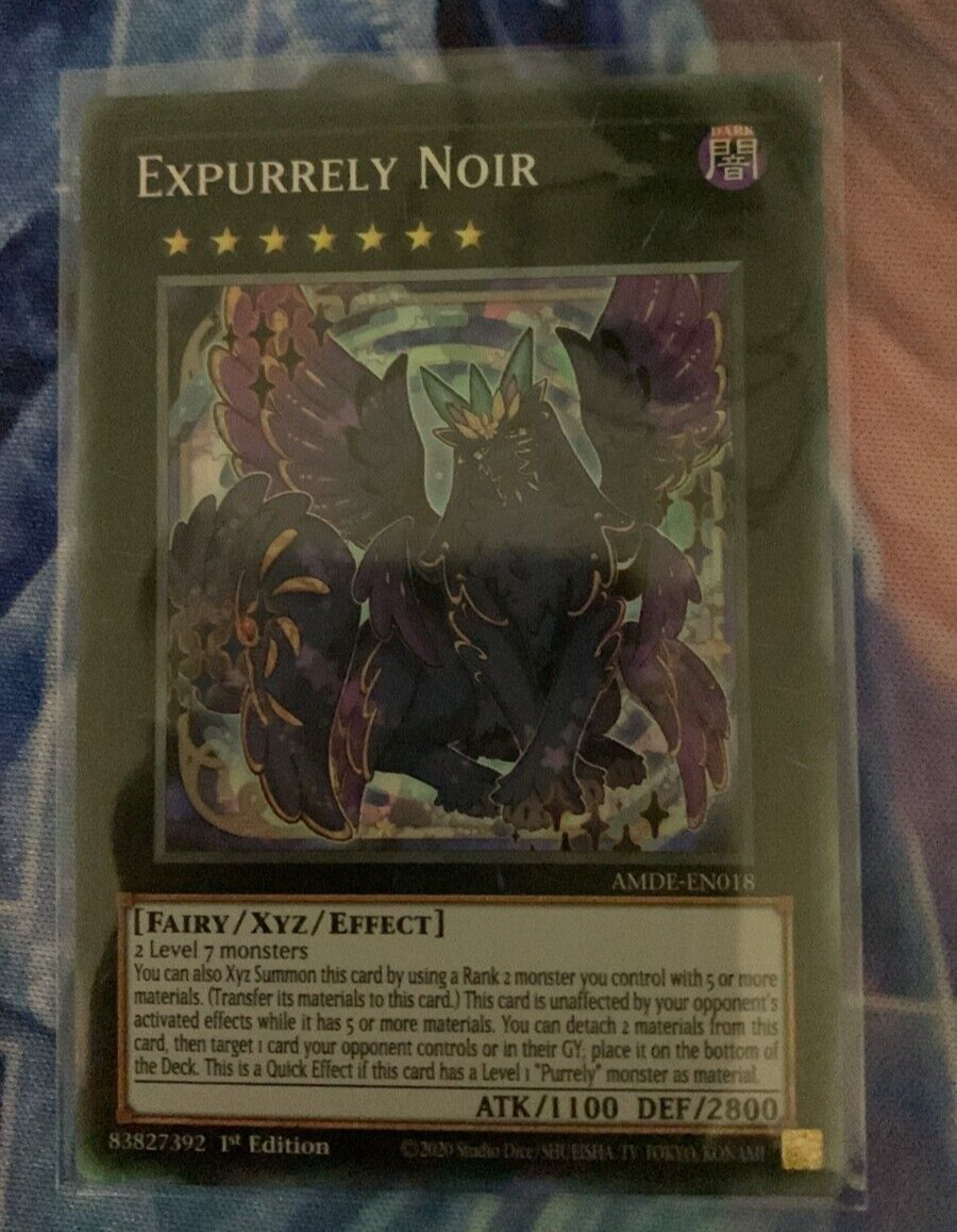 Yu-Gi-Oh! - CCG - Expurrely Noir (CR) - Amazing Defenders | eBay