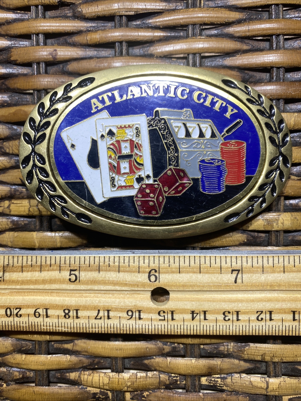 Atlantic City Belt Buckle by Heritage/Aminco Buckles … - Gem