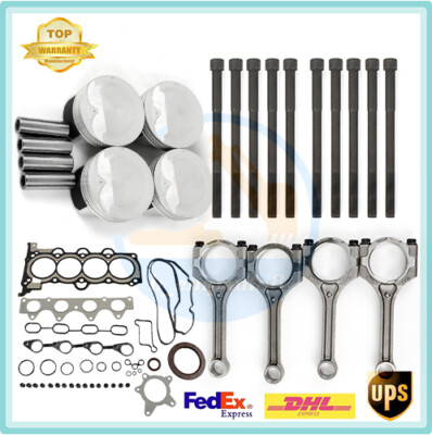 G4FA 1.4L Engine Gasket Set-Con rod-4pc Piston Rings-Head Bolt for ...