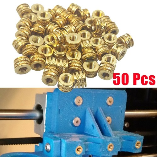Convenient Assembly with M3 Brass Threaded Metal Heat Set Screw Inserts ...