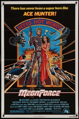 Megaforce (1982) Original Movie Poster Folded 27x41 | eBay