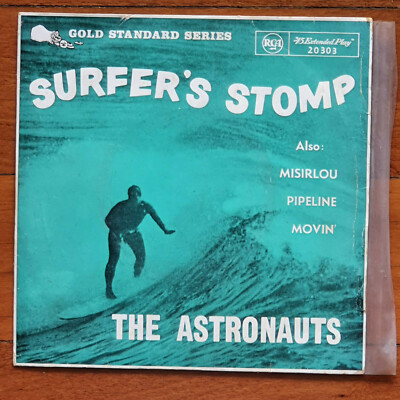 SURFING SURF VINYL EP SURFER'S STOMP THE ASTRONAUTS 1964 | eBay