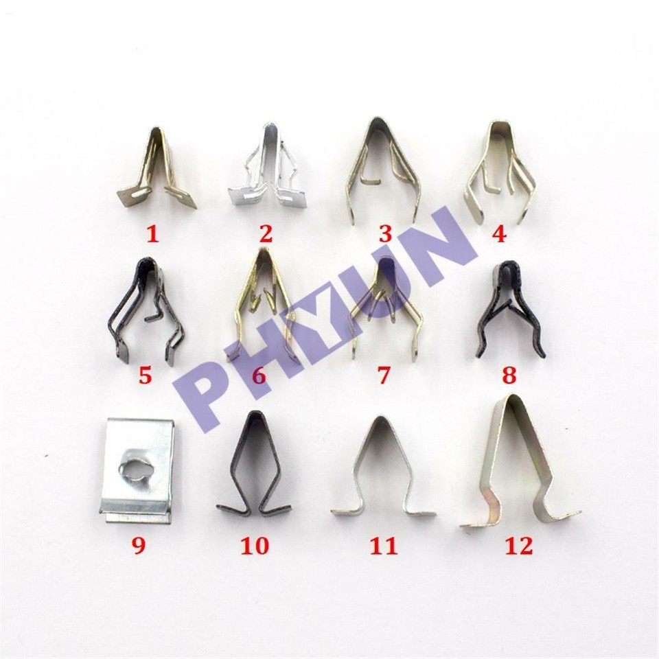 240 Pcs Boxed U-type Metal Clips Car Console Instrument Dashboard ...