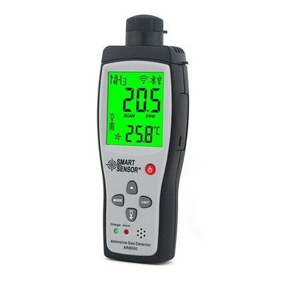 Smart Sensor AR8500 Ammonia Gas Detector NH3 NH3 Gas Analyzer 0-100PPM ...