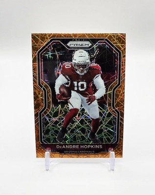 2020 Panini Prizm DeAndre Hopkins Orange Lazer No. 265 | eBay