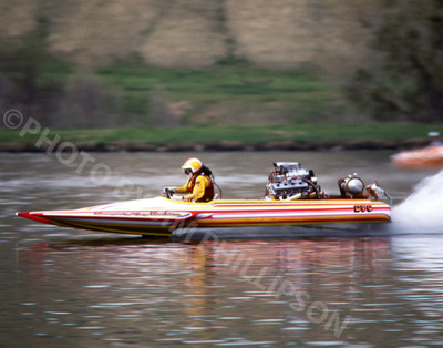 DRAG RACING DRAG BOAT PHOTO TOP FUEL HYDRO TIM MORGAN MORGAN'S FLYING ...