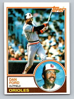 Dan Ford 1983 Topps #683 Baltimore Orioles Baseball Card | eBay