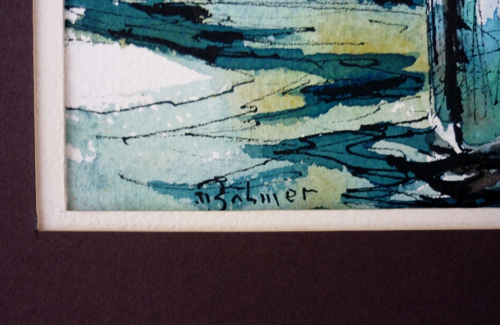 Vintage James Balmer Original Watercolor Painting | eBay