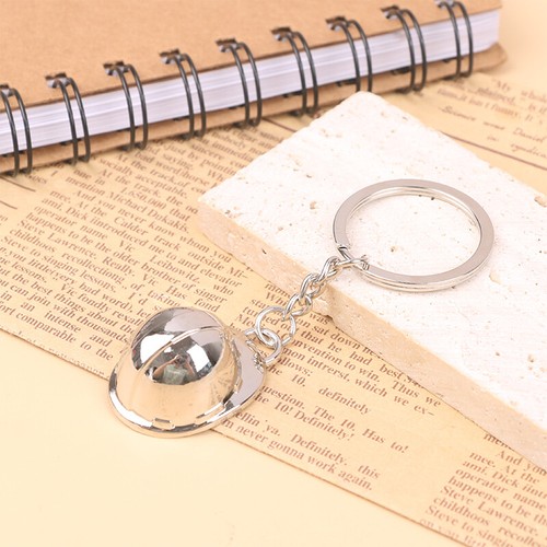 Mini Hard Hat Keychain 3D Helmet Practical Gift Pendant Safety ...