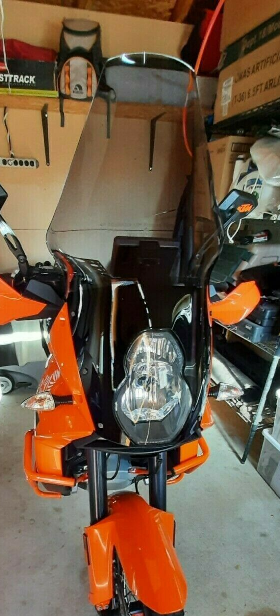 CLEAR SCREEN KTM Adventure 950 (03-05) LC 8 TOURING TALL WINDSCREEN ...