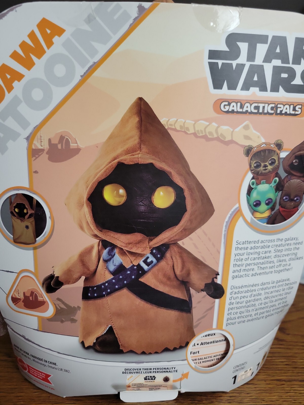 STAR WARS Galactic Pals Jawa Tatooine Disney Galactic Pals NIB | eBay