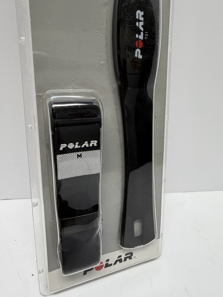 NEW Polar t31 Transmitter Heart Rate Monitor W/Elastic Strap Size ...
