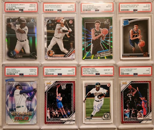 LOT of 8 PSA Graded Cards | eBay