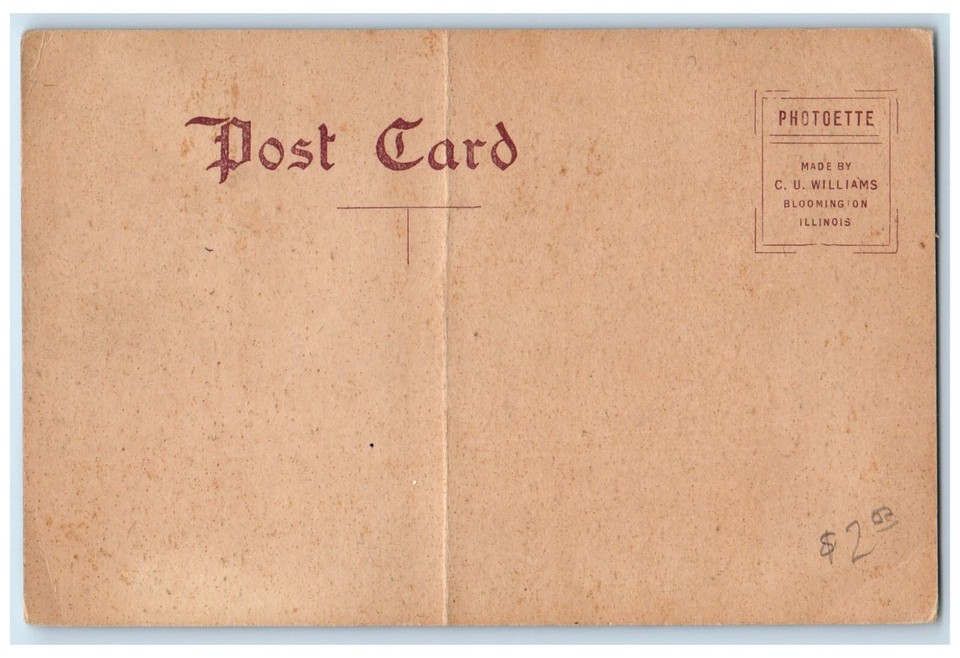 Eldora Iowa IA Postcard Court House Exterior View Building 1910 Vintage ...