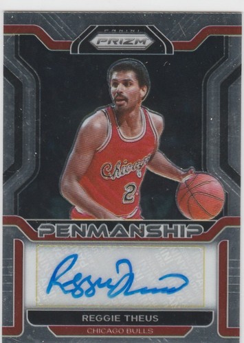 Reggie Theus 2021-22 Panini Prizm Penmanship Auto Chicago Bulls | eBay