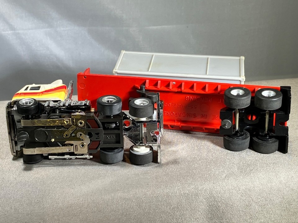 Aurora AFX GMC Astro truck with Seatrain container, excellent used ...