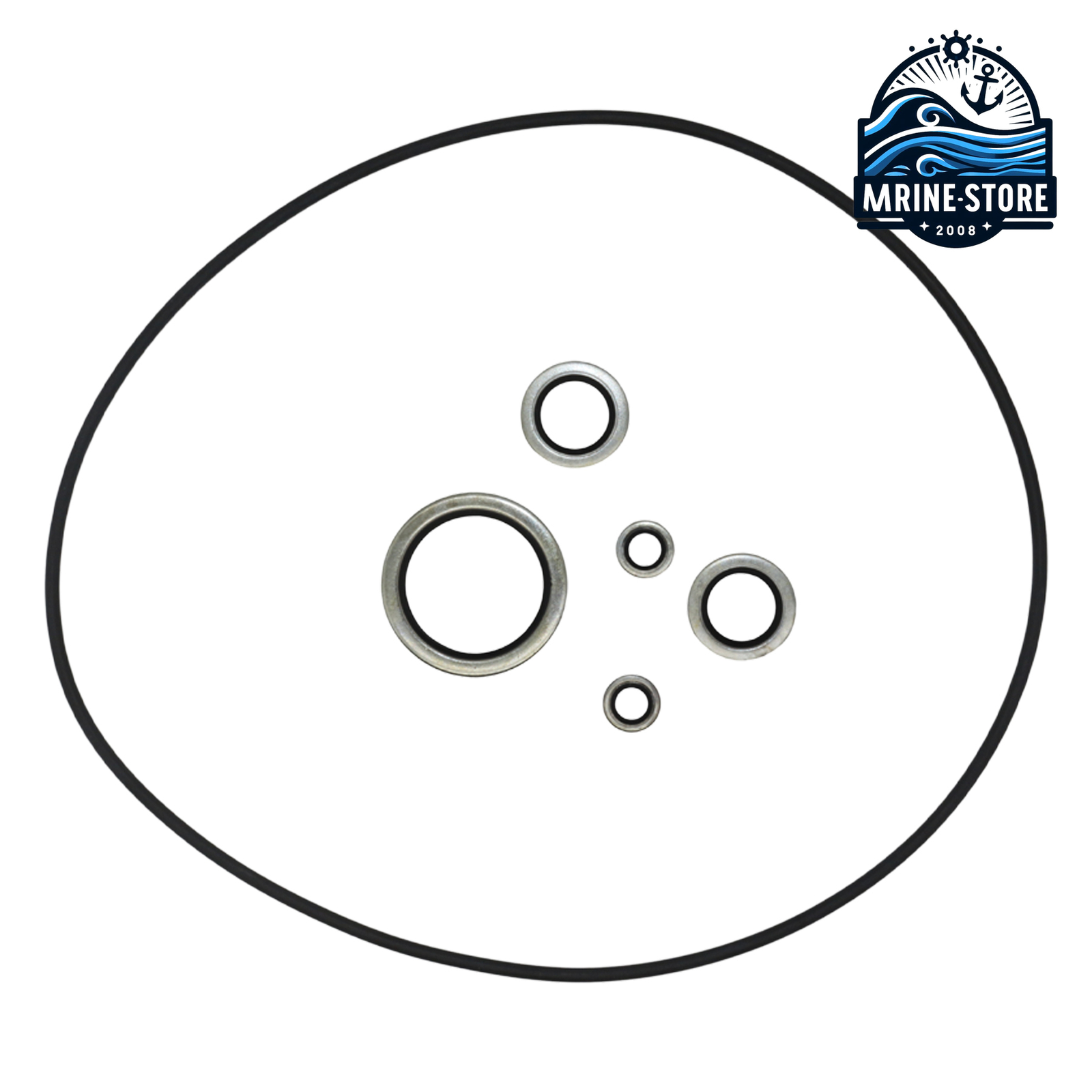 Head Gasket Set For Yanmar 7HP 1GM 728271-92605 128271-01911 Sierra 18 ...
