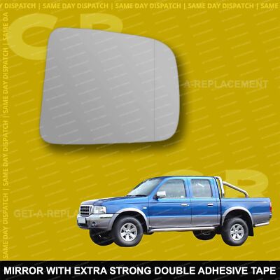 For Ford Ranger wing mirror glass 99-06 Right Driver side with Blind ...