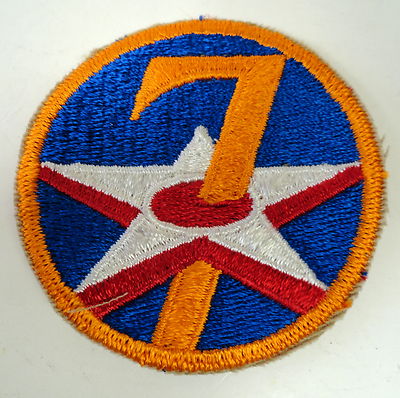 7TH ARMY AIR FORCES SHOULDER PATCH-ORIGINAL | eBay