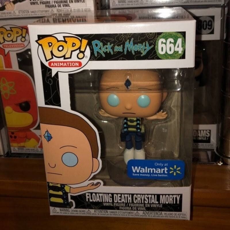 Funko POP! Rick & Morty - Floating Death Crystal Morty #664 (free ship ...