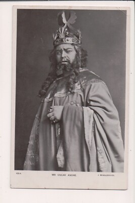 Vintage Postcard Oscar Asche Australian actor, director and writer | eBay