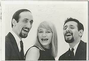 Mary Peter Yarrow TRAVERS, Paul Stookey / Signed Photograph Peter Paul ...