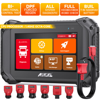 Heavy Duty Truck Diagnostic Scanner for JOHN DEERE CASE KENWORTH ...
