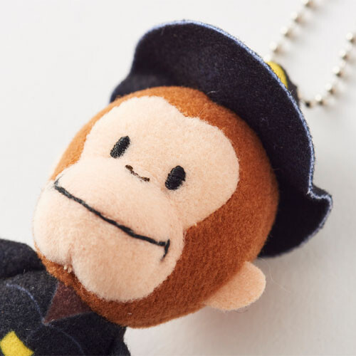Curious George Plush Keychain Firefighter Cassic Japan | eBay