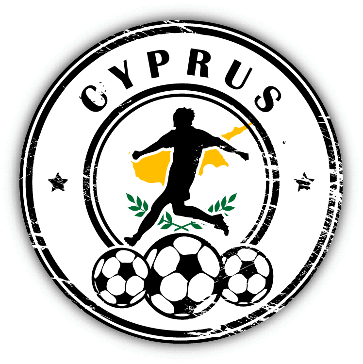 Cyprus Stamp Grunge Football Soccer Car Bumper Sticker Decal 5" x 5" | eBay