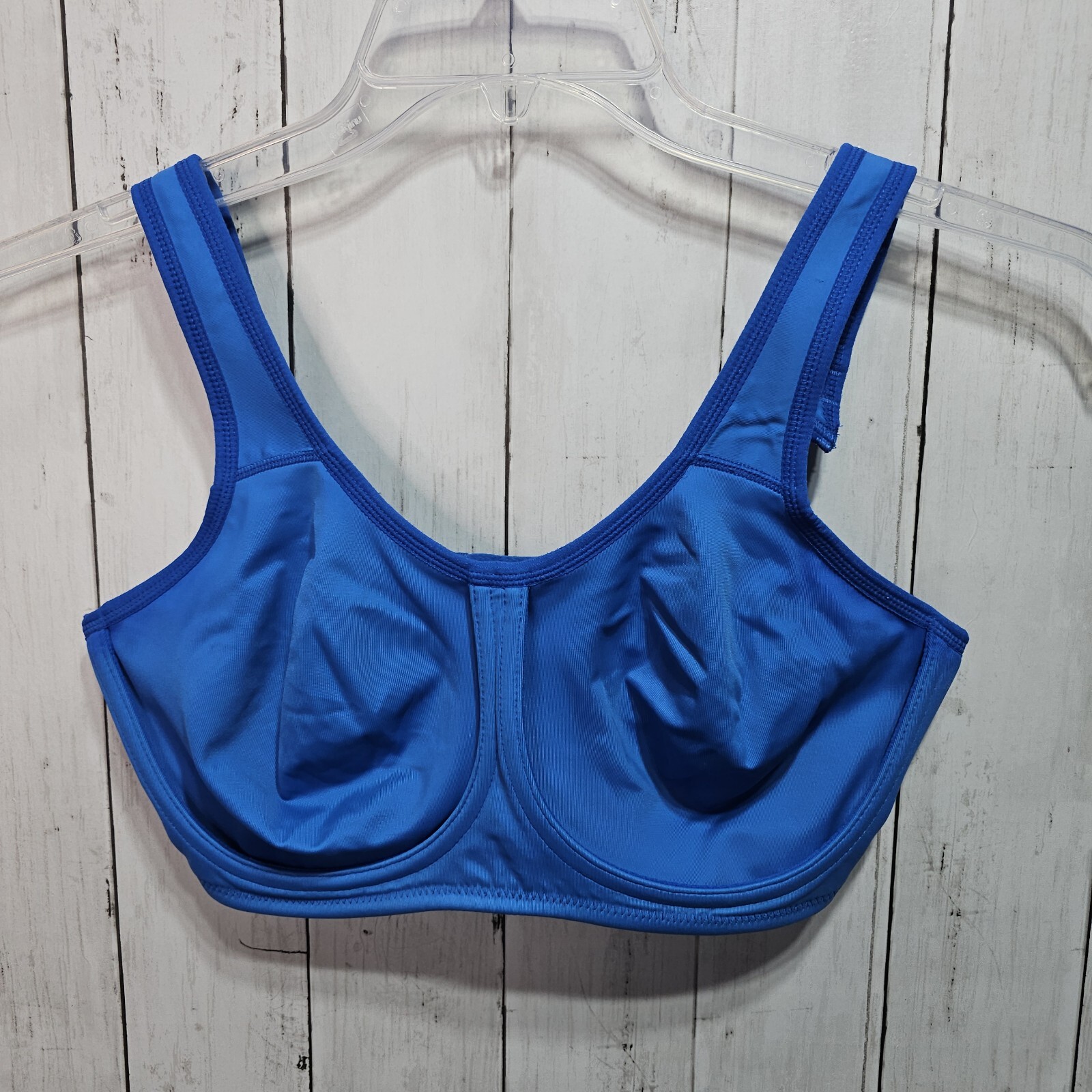 Wacoal 855170 Blue Simone Maximum Support Under Wire Sports Bra SIZE ...