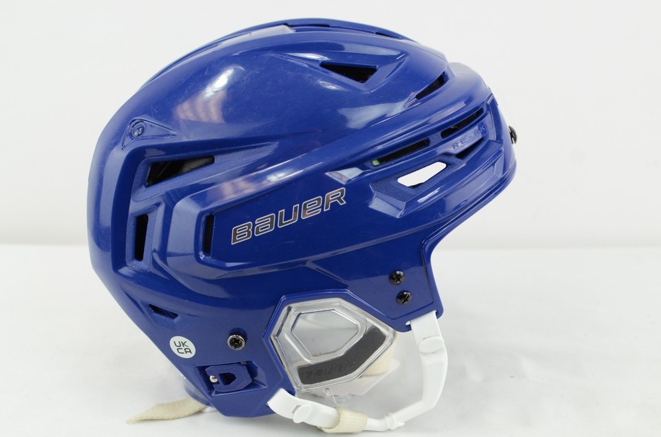 Bauer REAKT 155 Ice Hockey Helmet Royal Blue Size Large (1219-6663) | eBay